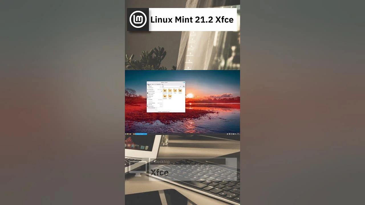 Linux Mint 21.2 Xfce Quick Overview #shorts