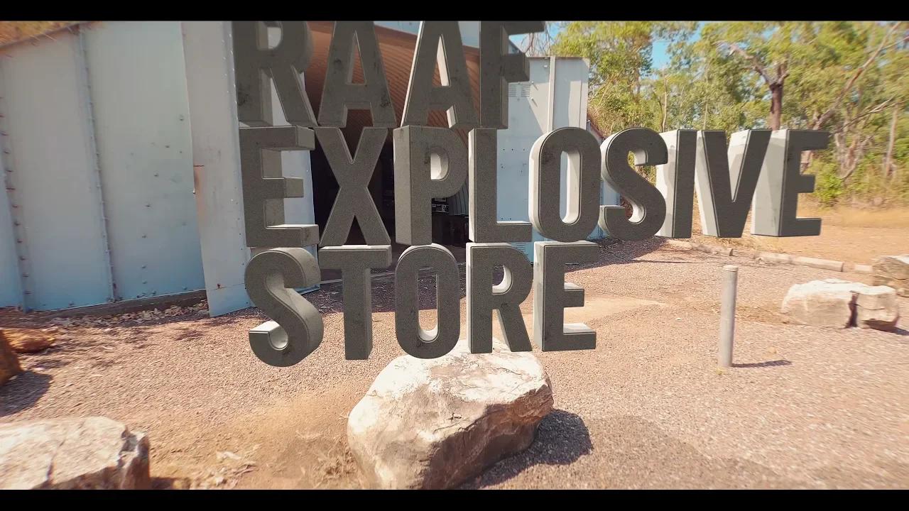 Charles Darwin RAAF Explosive bunker tour | 4K [2020]