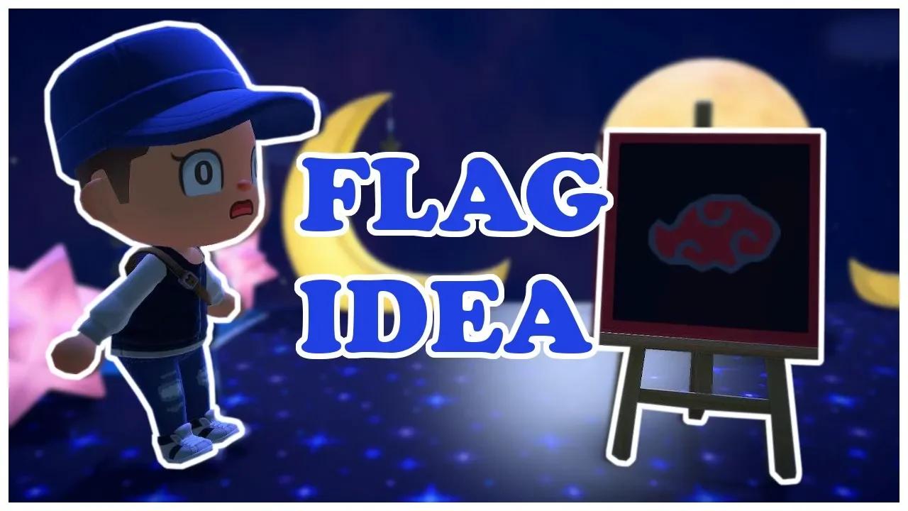 Animal Crossing Island Flag Ideas | Akatsuki Symbol