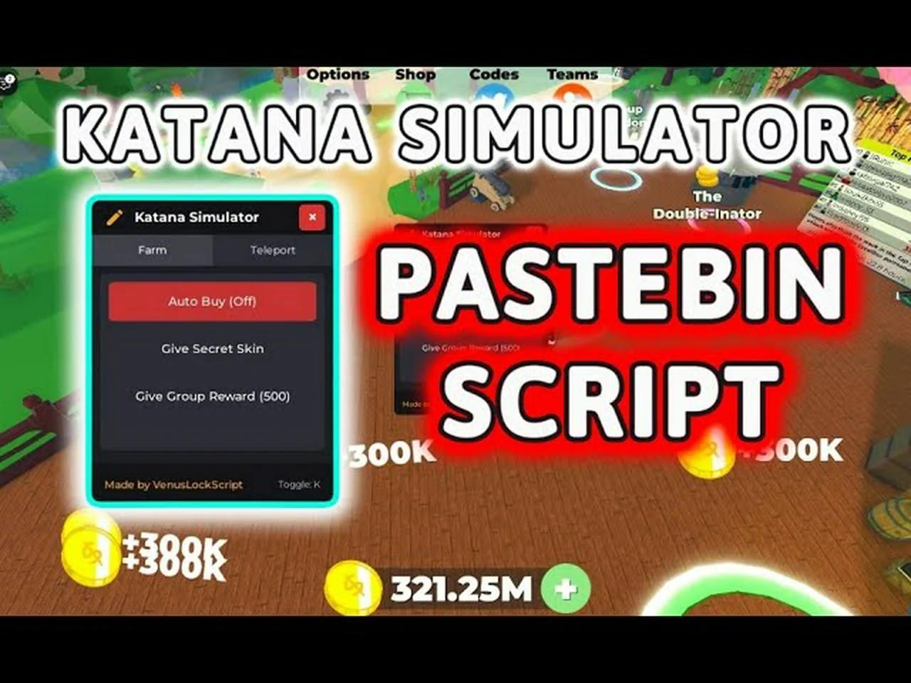 Roblox Katana Simulator - Auto Farm, Fast Swing, Speed Walk Inf Fly