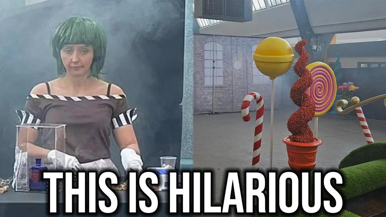 The AI Glasgow Willy Wonka Experience Disaster Is Hilarious...