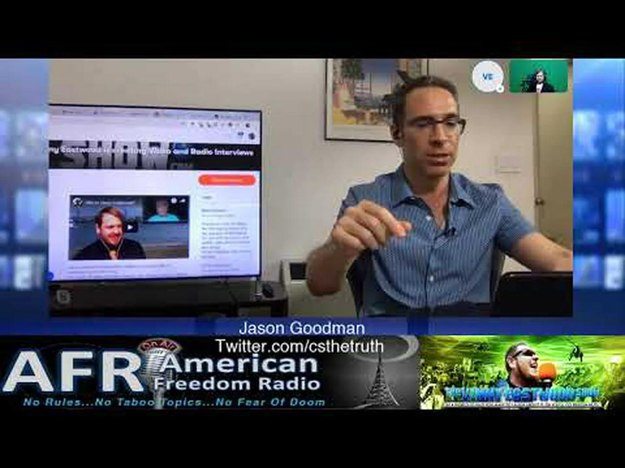 Jason Goodman from Crowdsource the truth with Vinny Eastwood Live Stream
