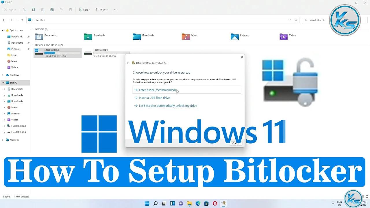 How To Setup Bitlocker On Windows 11