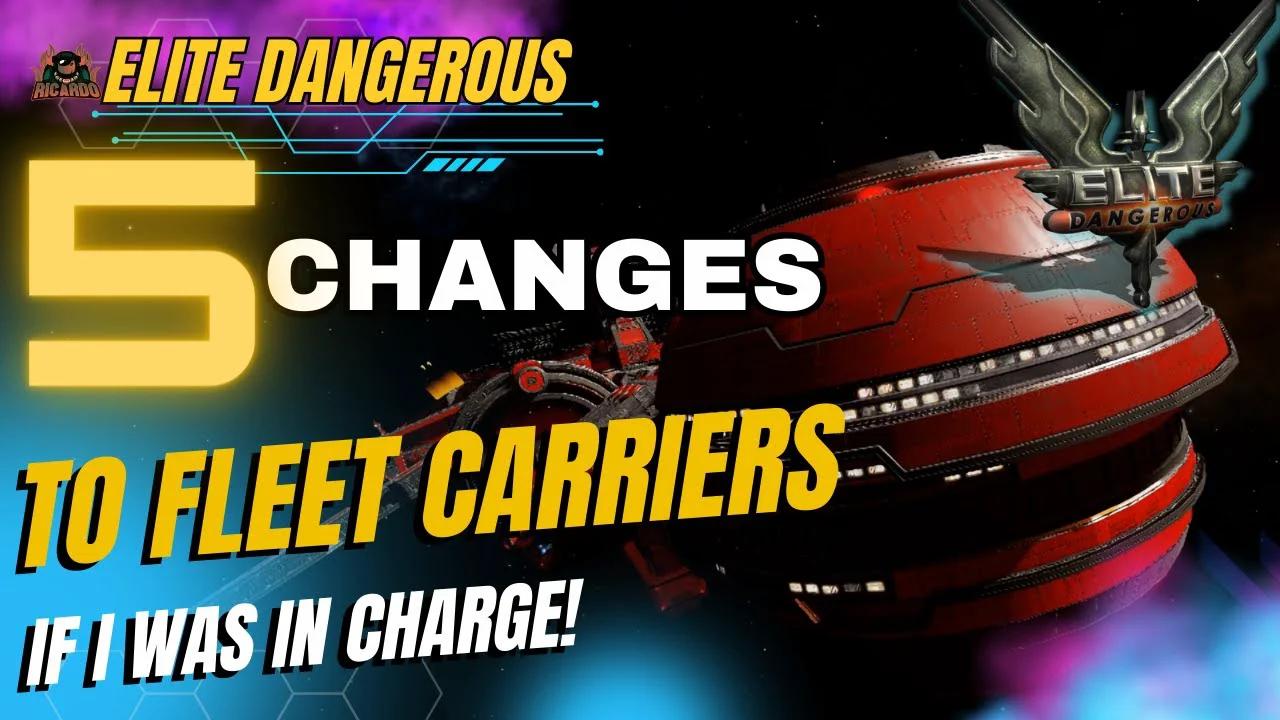 Revolutionizing Fleet Carriers in Elite Dangerous: 5 Must-Have ...