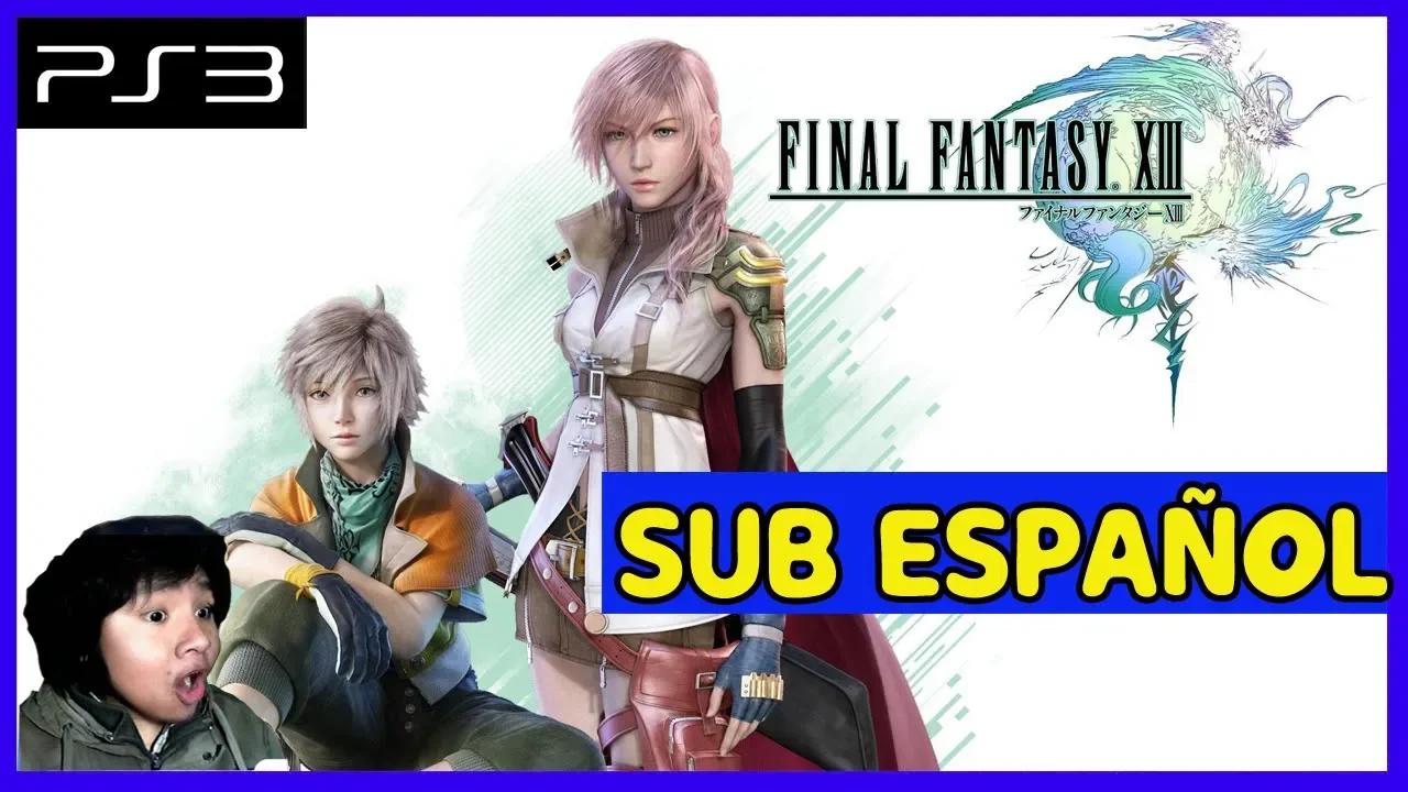 FINAL FANTASY XIII PS3 PKG CARPETA (SUB ESPAÑOL) 🎮 ️