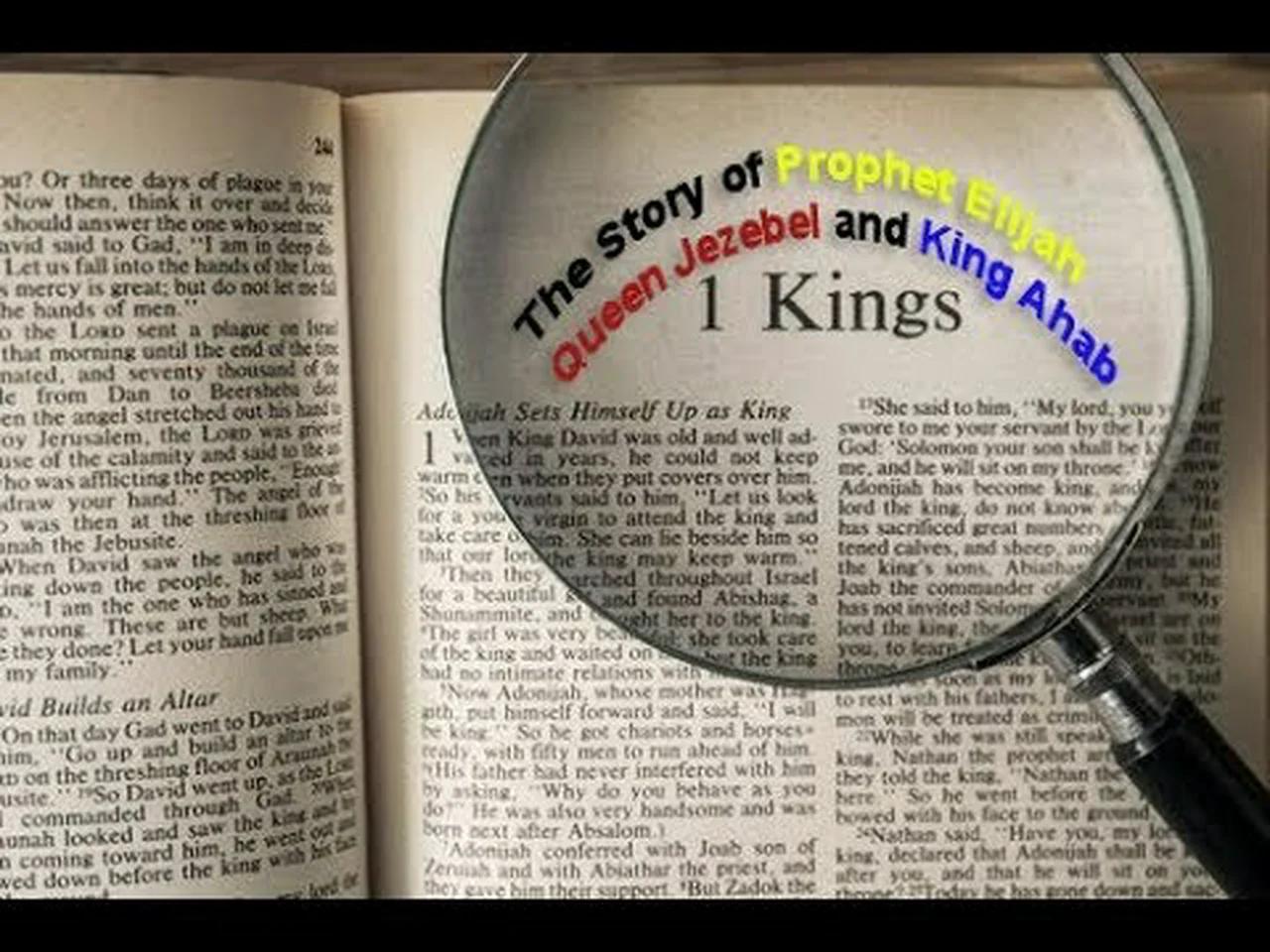 🔴 The Story of Prophet Elijah, Queen Jezebel and King Ahab - 1 Kings