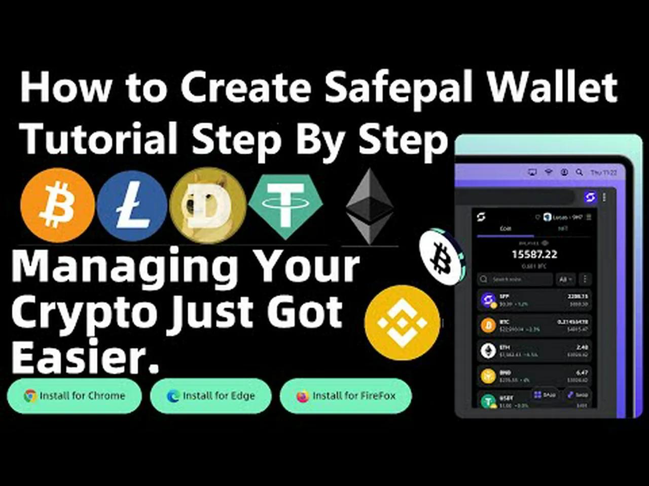 How to Create Safepal Wallet Tutorial Step By Step | Crypto Wallets Info