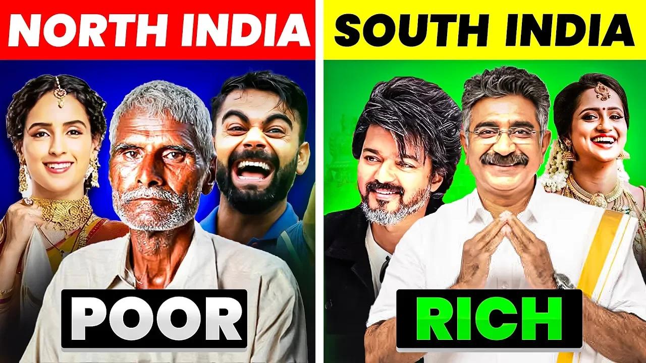 Top 10 differences between north india vs south India | उत्तर भारत और ...