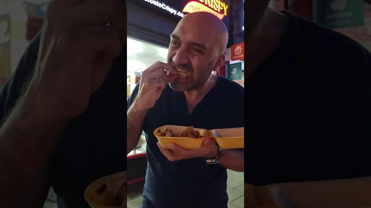 Toronto CRISPY Spicy dipped wings! 🔥