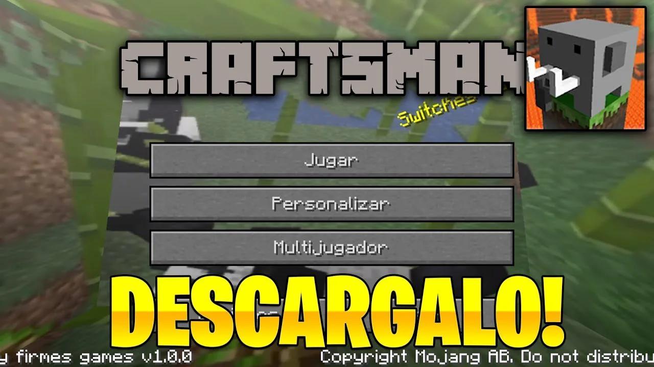 DESCARGA YA CRAFTSMAN ACTUALIZADO VERSION JAVA DEFINITIVA!