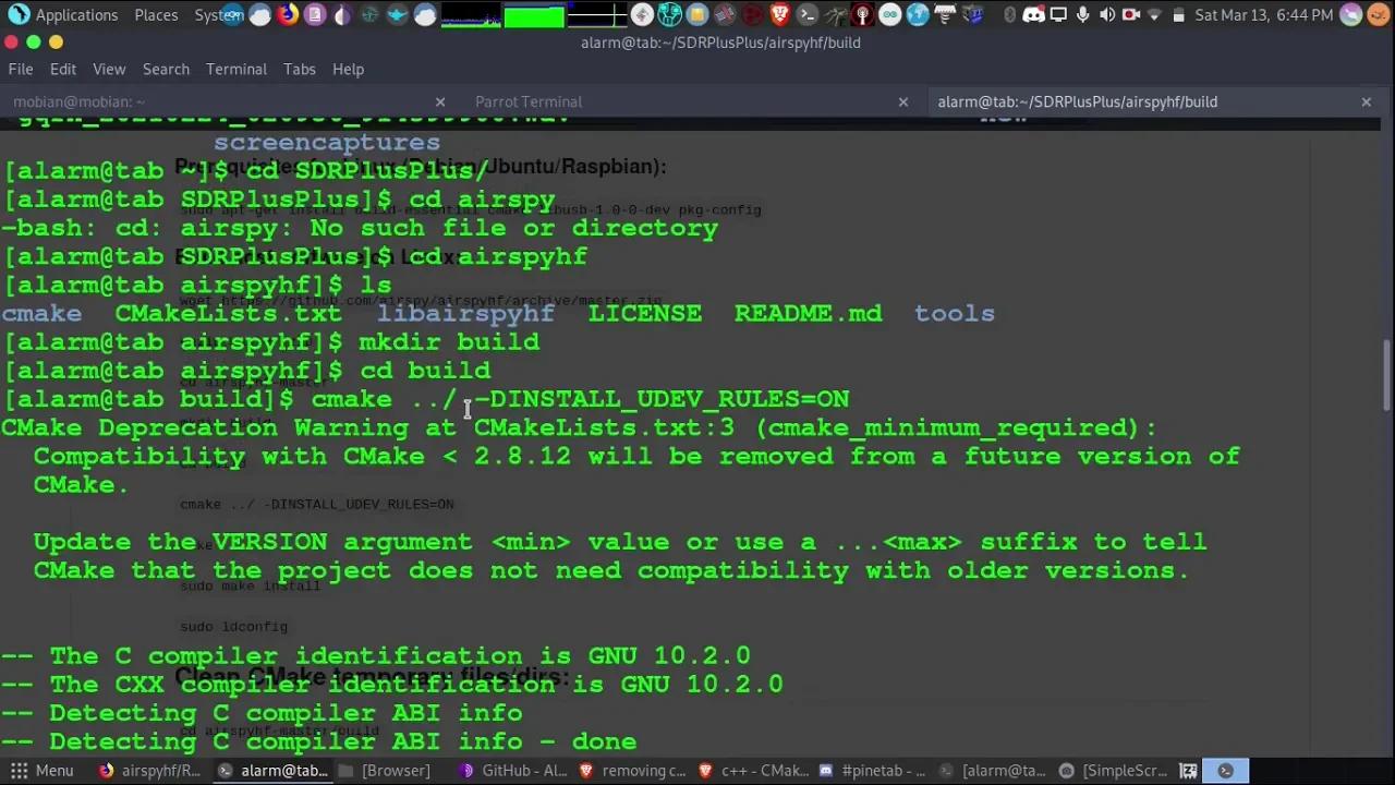 Howto: Compiling Sourcecode (Linux) On Pinephone/Desktop/Pinetab/Raspberry Pi