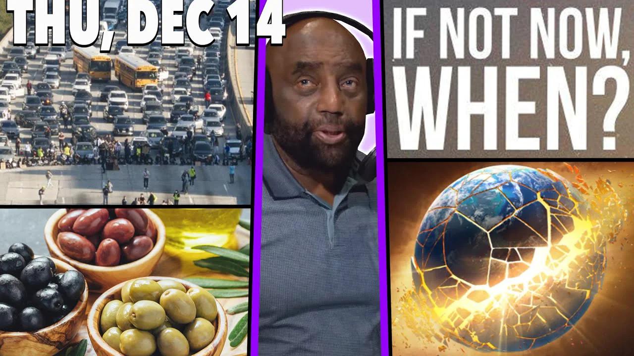 LA Freeway Shutdown; Olives; Believe in the Bible?; Resurrection/End ...