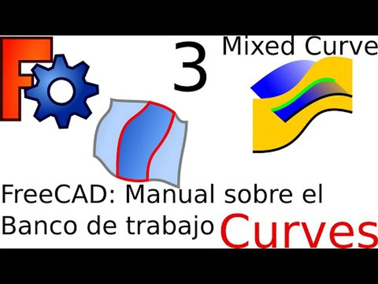 FreeCAD: Curves WB manual (3): Mixed Curve.