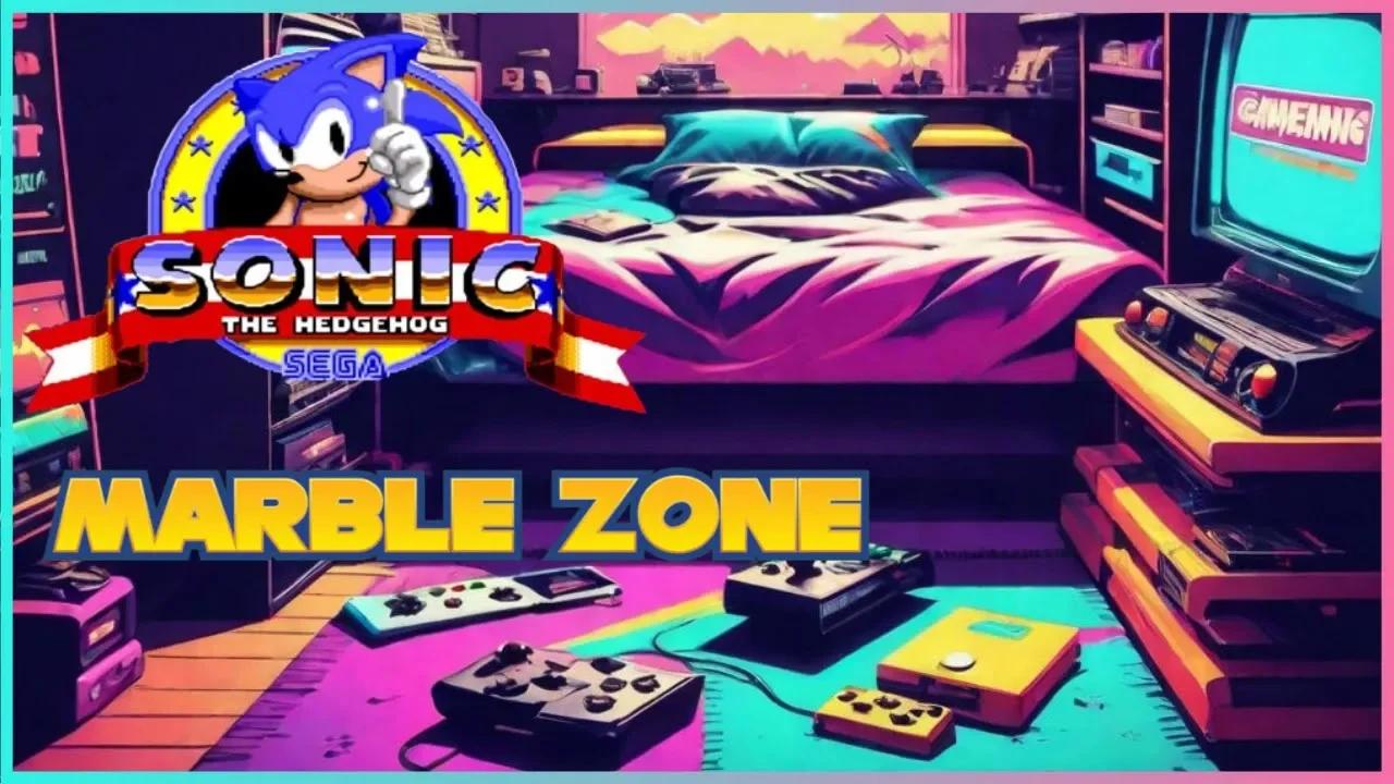 Sonic The Hedgehog - Marble Zone | Sega Mega Drive