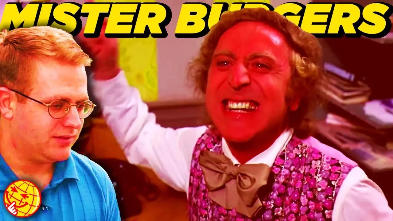 Willy Wonka And The Liquid Burgers Challenge - POD AWFUL PODCAST CLIP