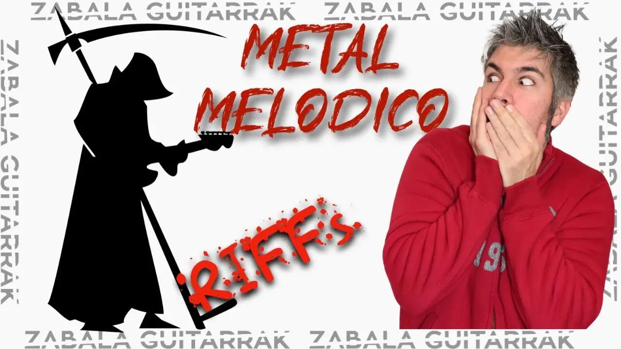🎸Descubre como hacer un RIFF de🤘🏼METAL Melódico🤘🏼