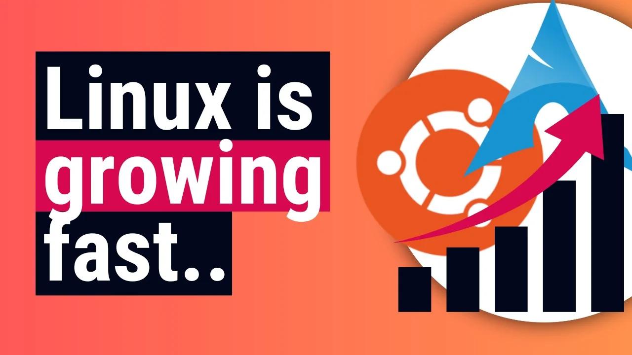 Linux is Growing and Ubuntu is Proving it..