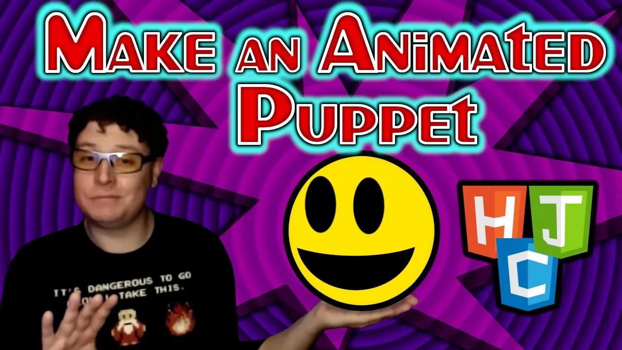 Simple Animated Puppet with HTML | Budget YouTuber Episode 2