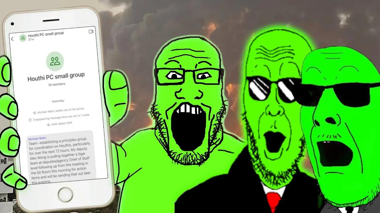 The Government's Secret Signal Group Chat Leaked