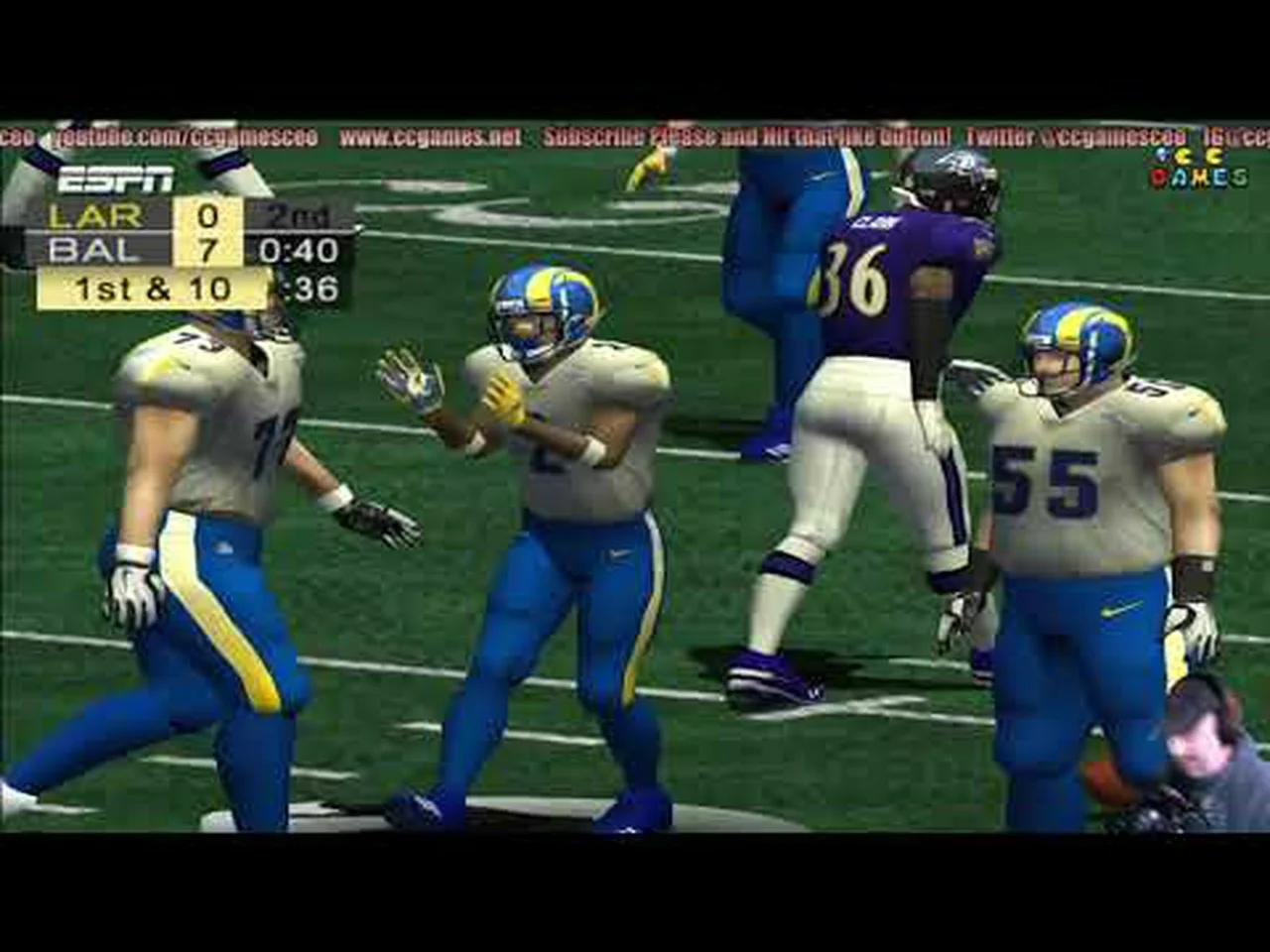 NFL2K5 Resurrected 2021 Rams @ Ravens