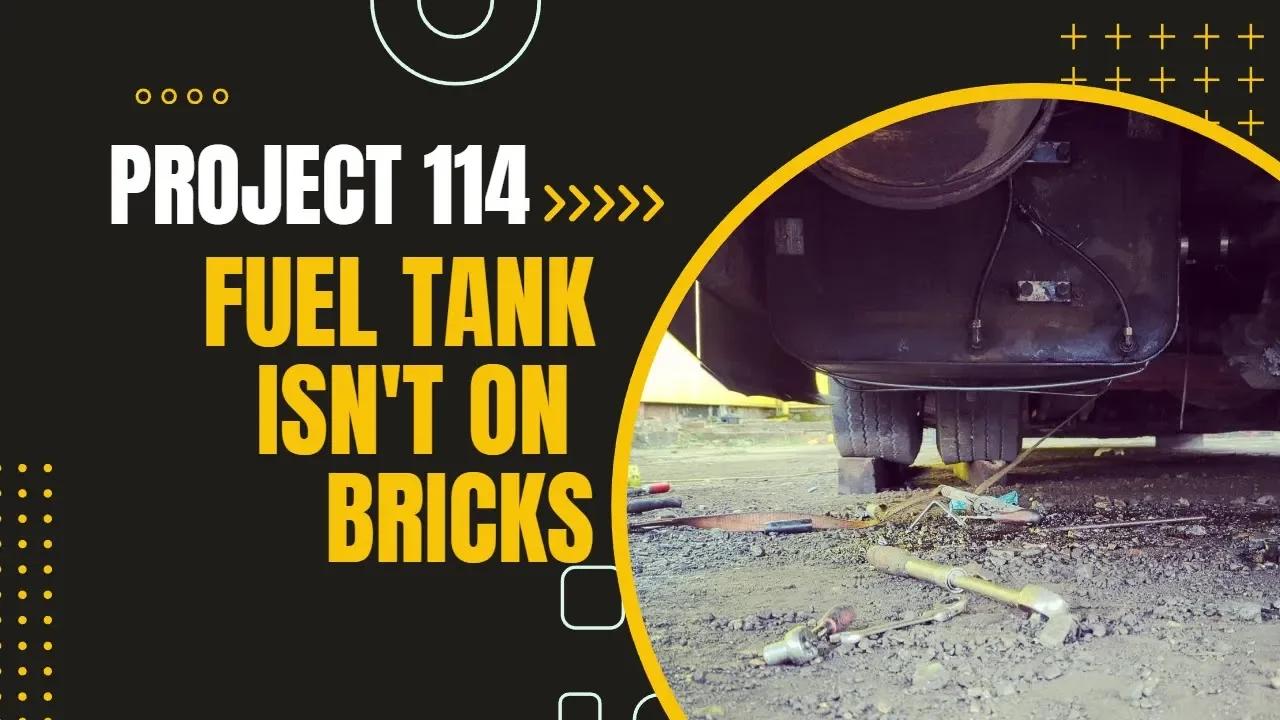 Fuel Tank is Attached to the Bus - Project 114
