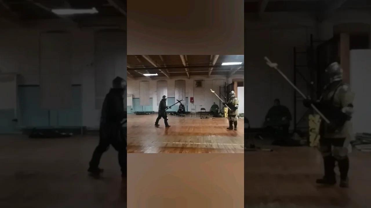SCA Polearm Fighting 1