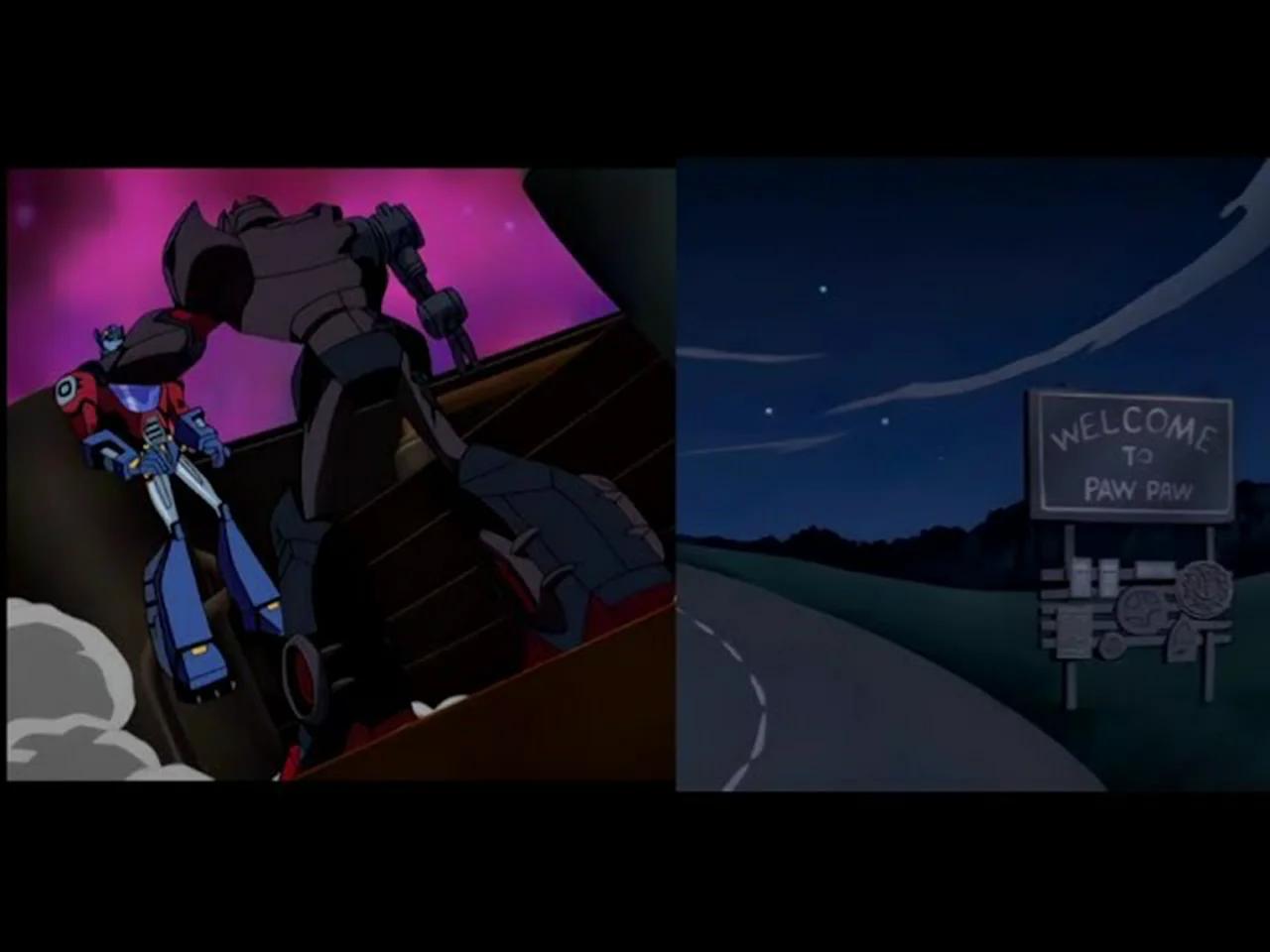 Transform and Roll Out Part 1 - Transformers Animated (S1E1) - Brady ...