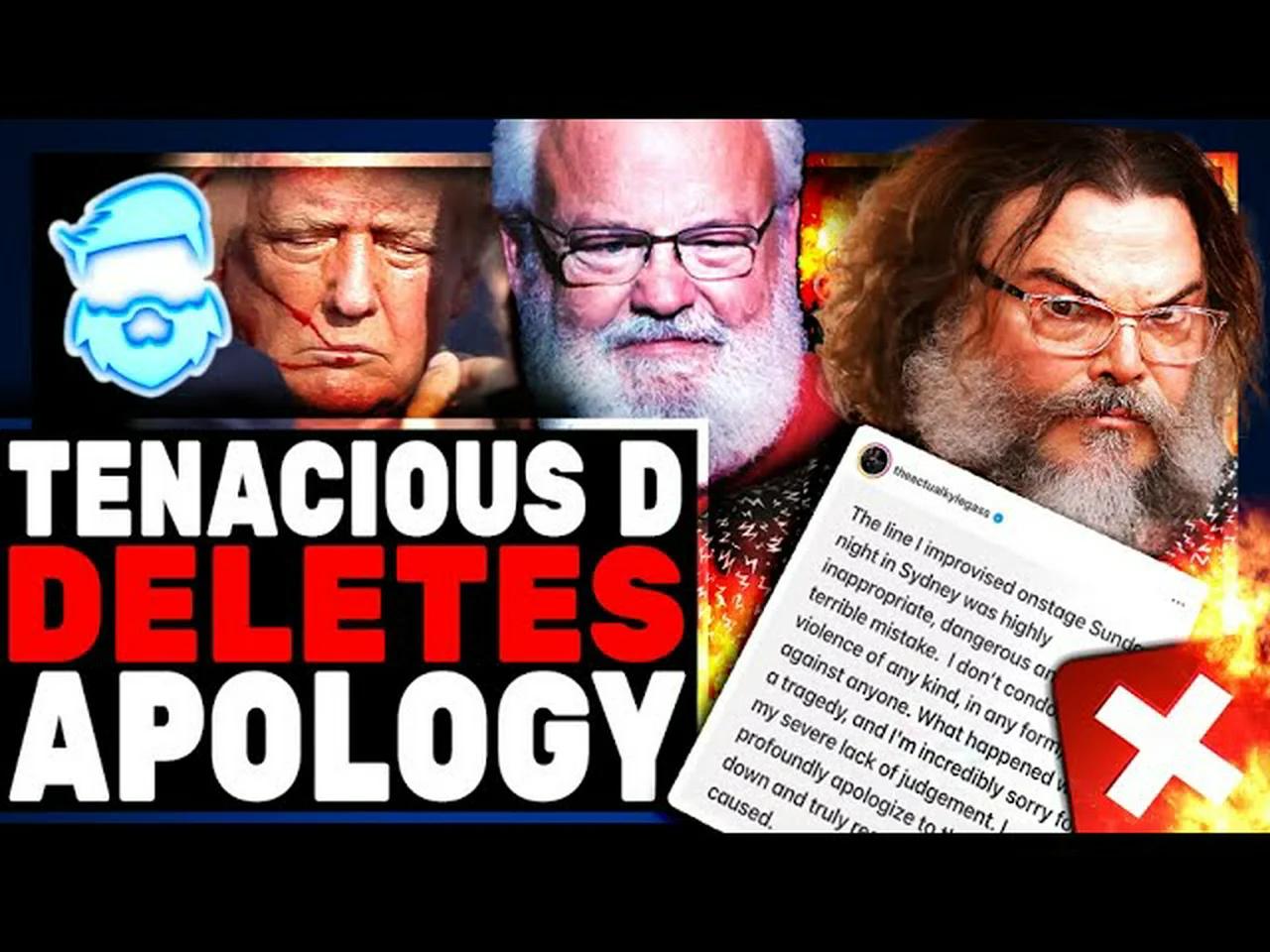 Tenacious D DELETES Apology After Celebrating Trump Assassination ... Tenacious D DELETES Apology After Celebrating Trump Assassination ...