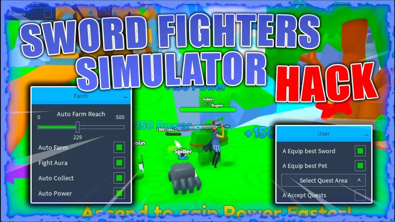 SWORD FIGHTERS SIMULATOR HACK SCRIPT 🔥 OP AUTO FARM, INSTANT KILL ...