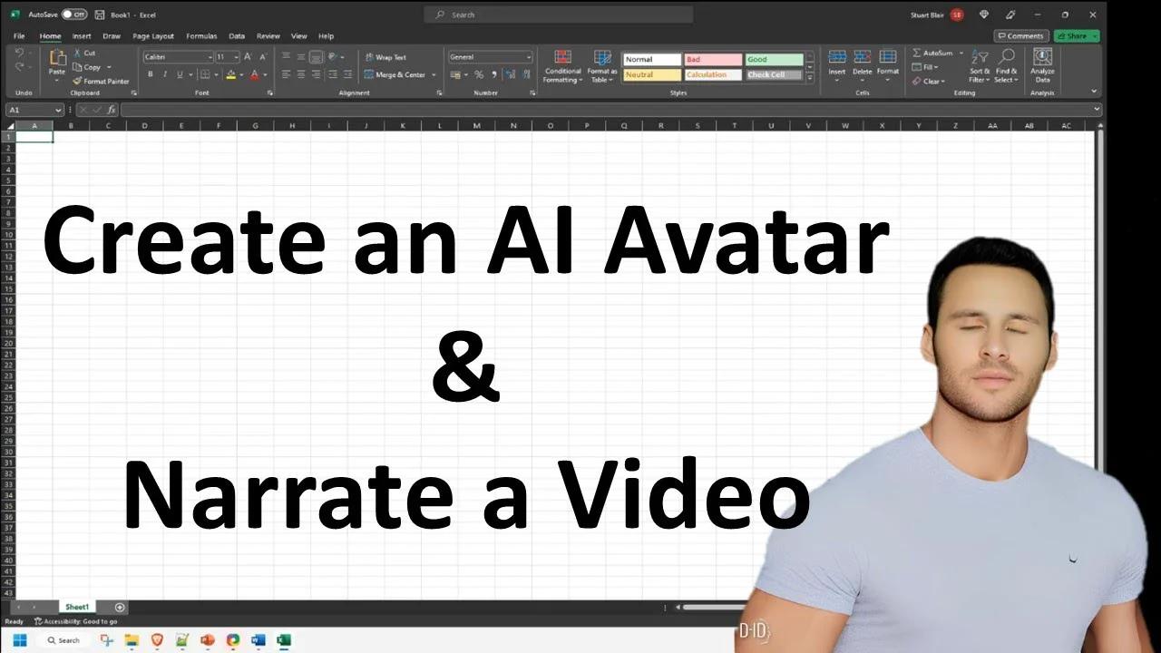 How to create an AI Avatar to Narrate a YouTube Video