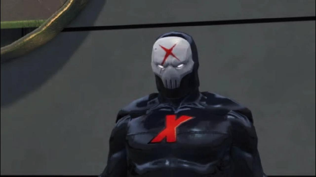 DCUO Red X Mask