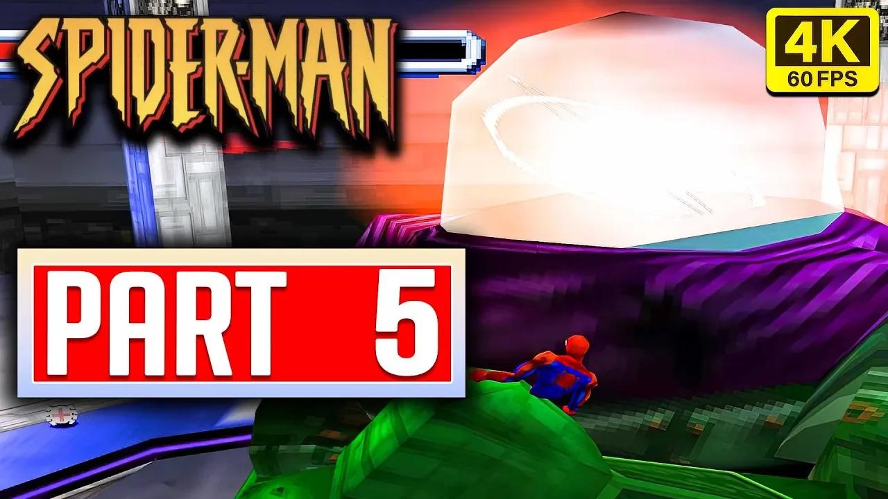 Spider Man Walkthrough Part 5 Full Game Gameplay No Commentary 4k