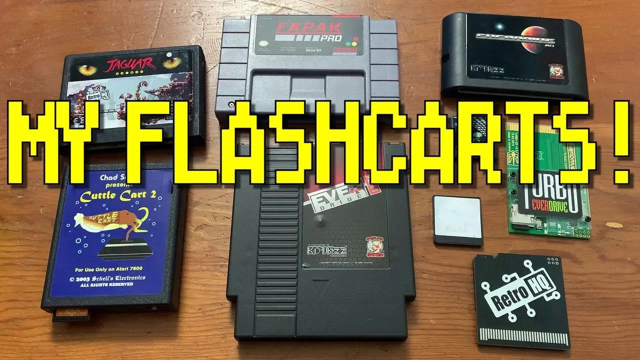 My Ever Growing Flashcart Collection!