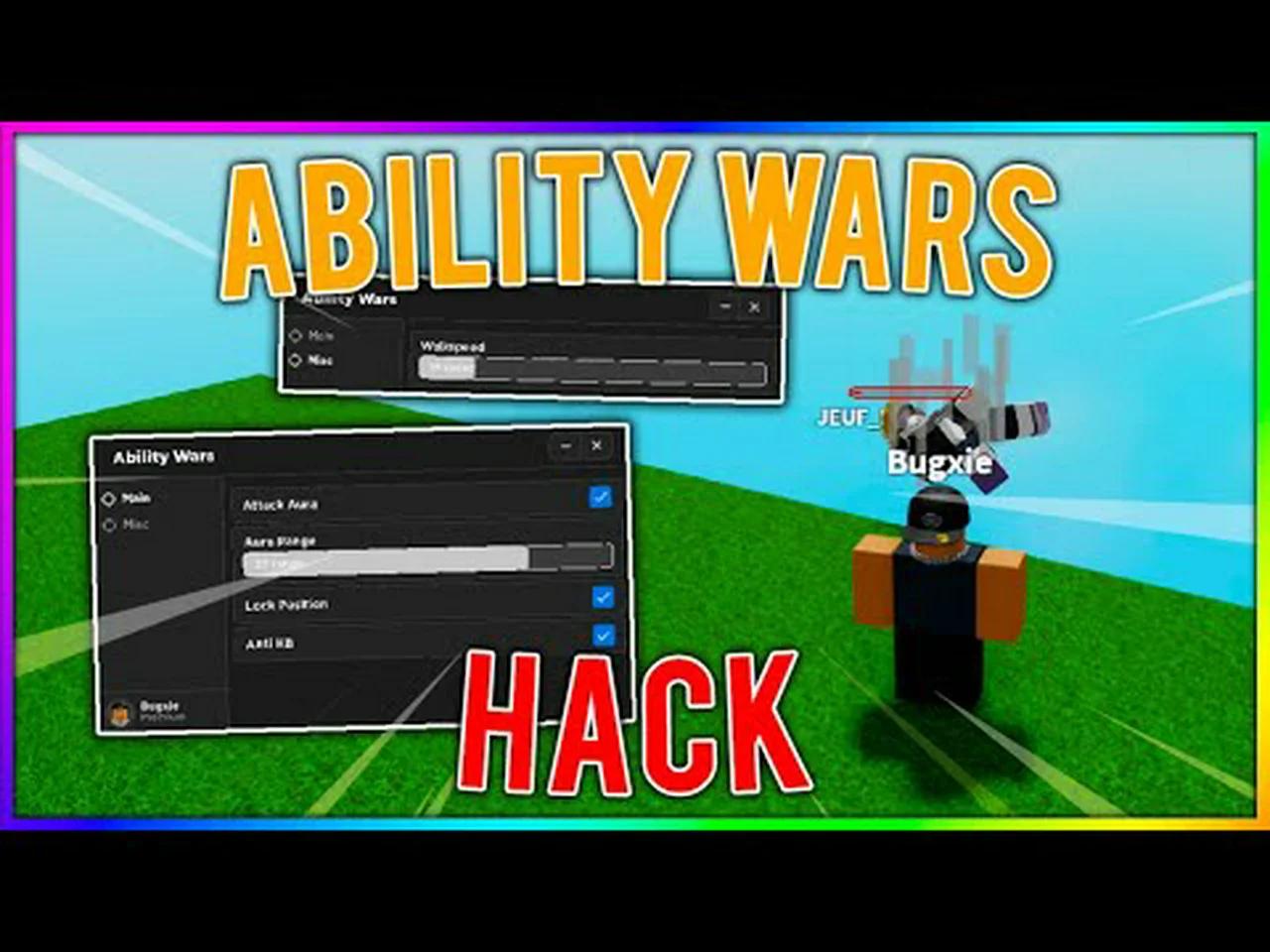 ROBLOX Ability Wars Script Hack GUI | (PASTEBIN 2022)