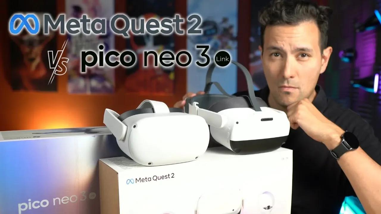 META QUEST 2 VS. PICO NEO 3 LINK - Which Is The BETTER VR Headset For You?
