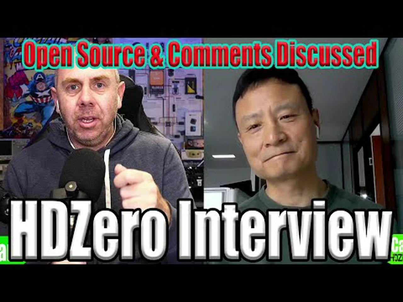 HDZero Carl Zhou Interview Clip - Open Source & Board Partners Explained