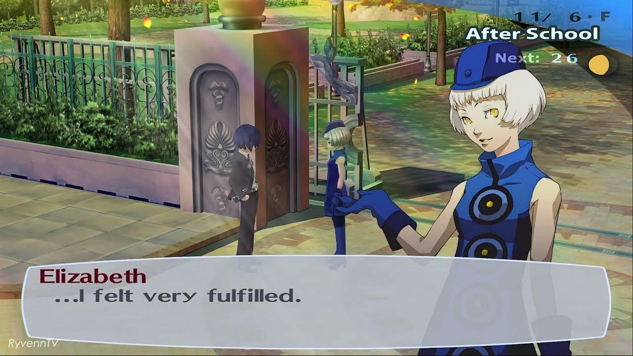Persona 3 FES : Elizabeth Visits Gekkoukan High School