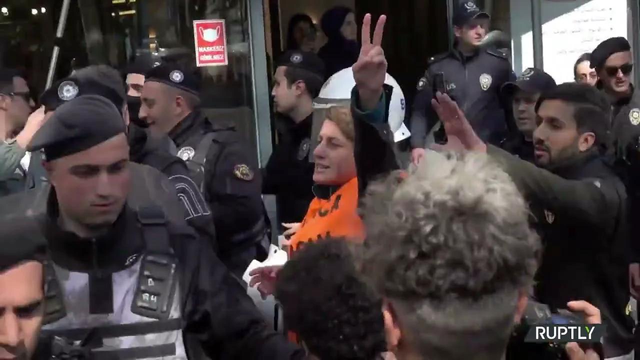 Turkey Several arrested as Labor Day protesters attempt to march at ...