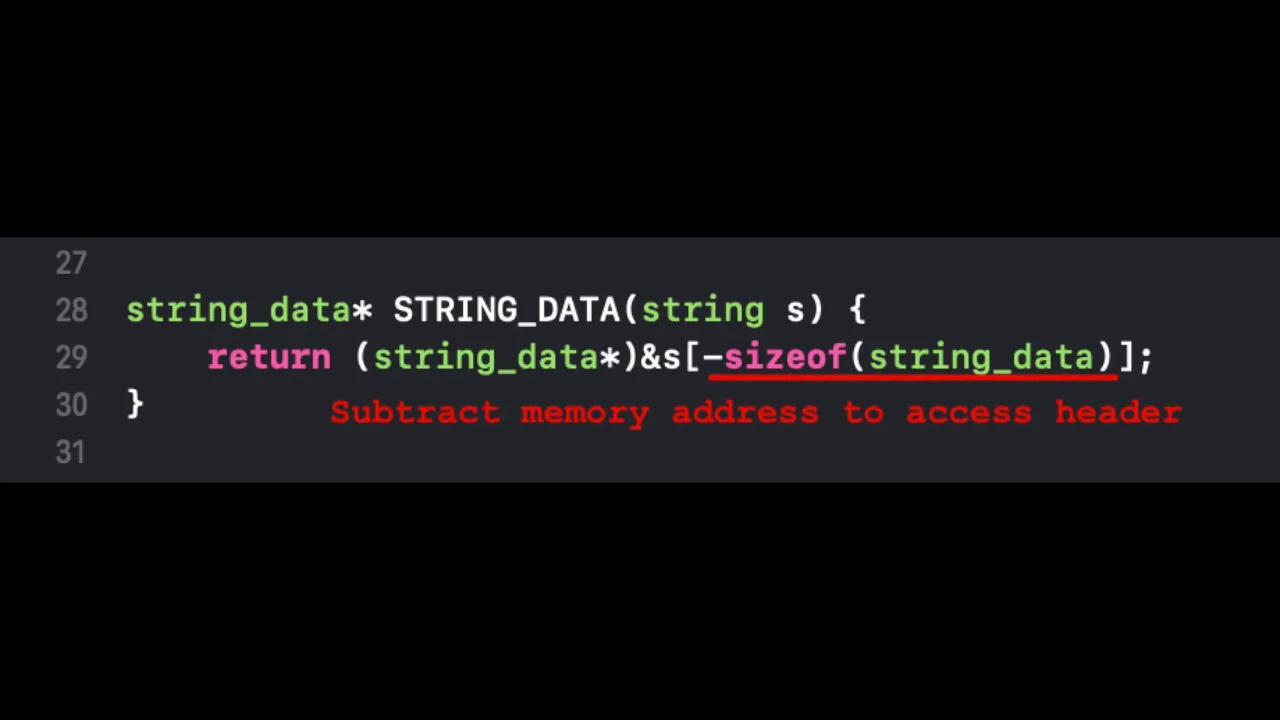 Improving My String Library