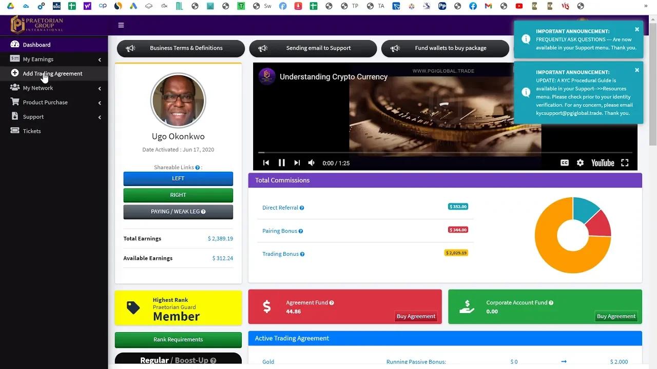 PGI Global Review Update Presentation $2,389.19 Earned. Not Typical