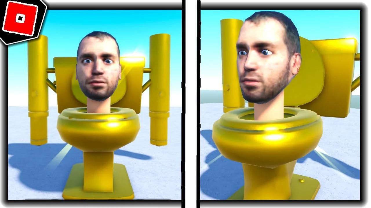 How to become ALL GOLD TOILETS MORPHS in SKIBIDI TOILET RP - Roblox