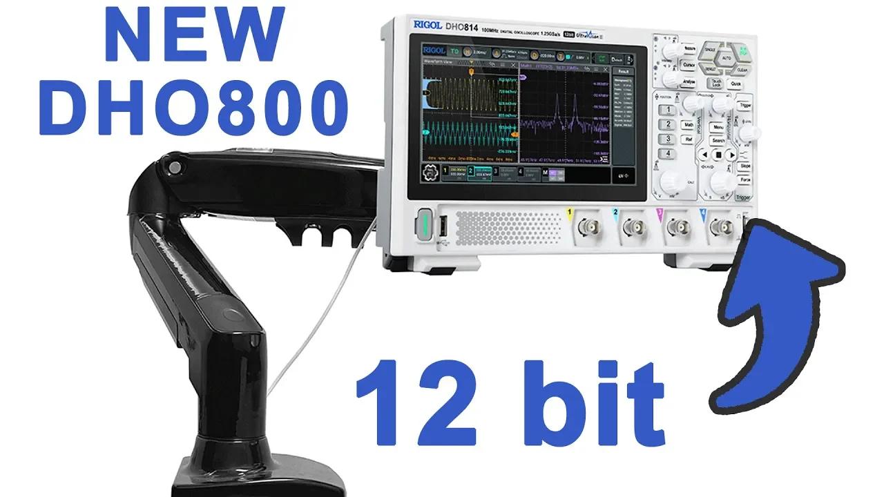 New Rigol DHO800 Series Review | Voltlog #469 New Rigol DHO800 Series Review | Voltlog #469