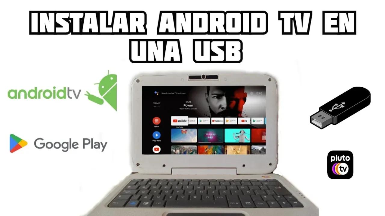 Como INSTALAR ANDROID TV en tu USB 📺 2023