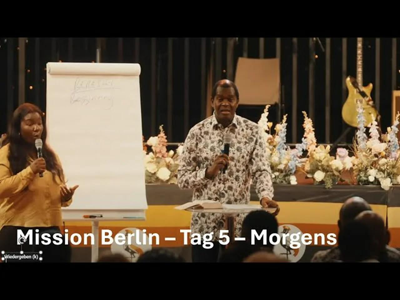 Livestream 🔥 Mission Berlin Tag 6 - Morgen