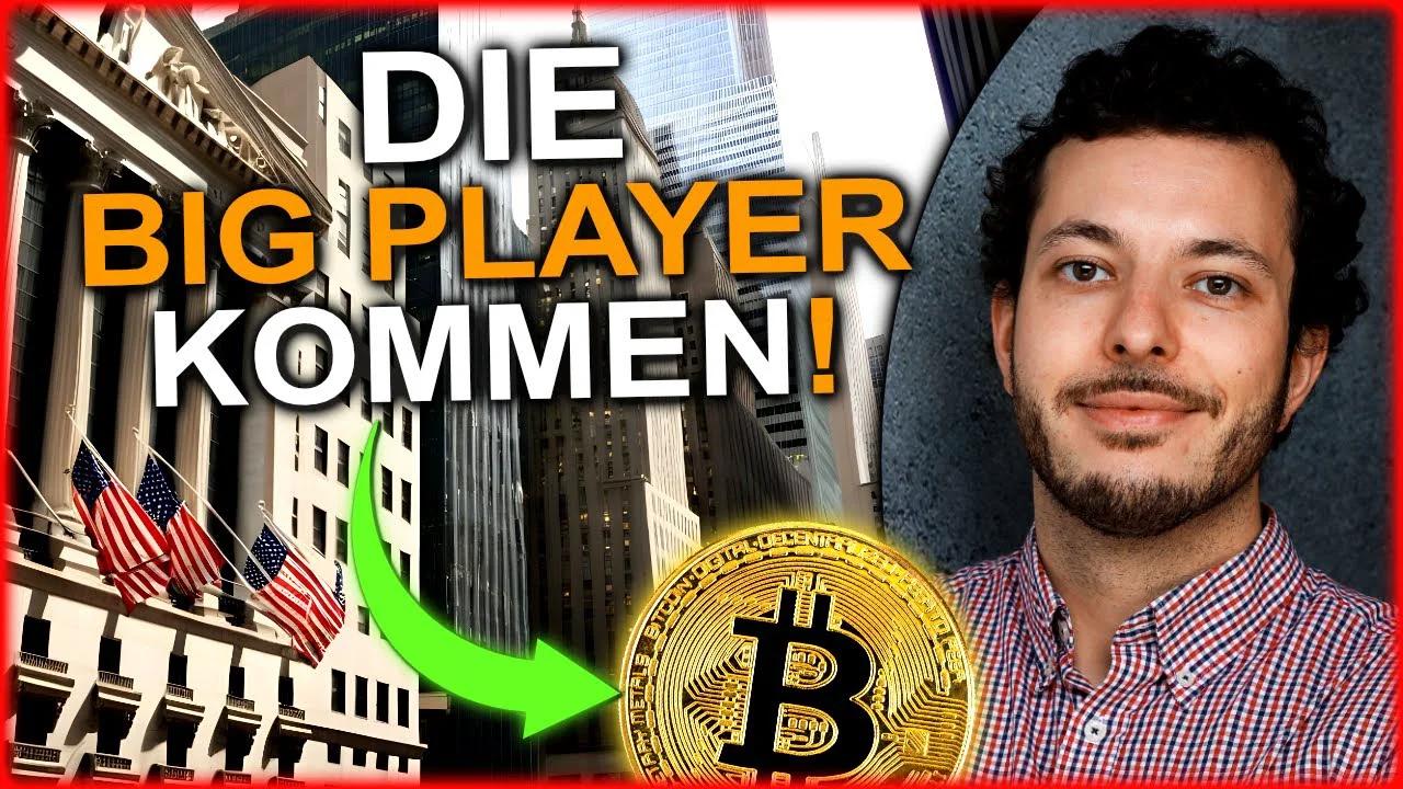 BIG PLAYER stürzen sich auf BITCOIN!🚀 Geht es jetzt erst richtig los?