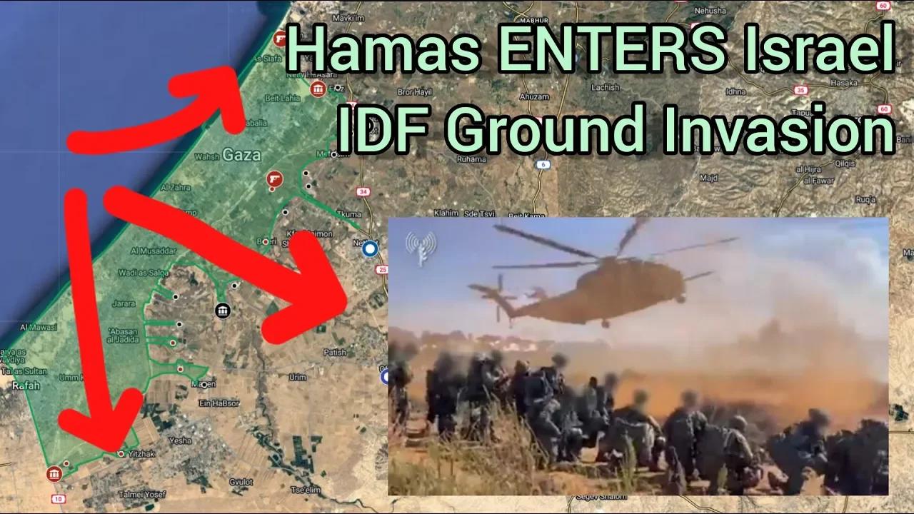 HAMAS ENTERS ISRAEL┃ISRAEL PREPARE GAZA GROUND INVASION┃Hezbollah Joining?