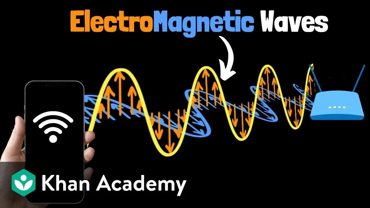 Electromagnetic waves | High school physics | Khan Academy