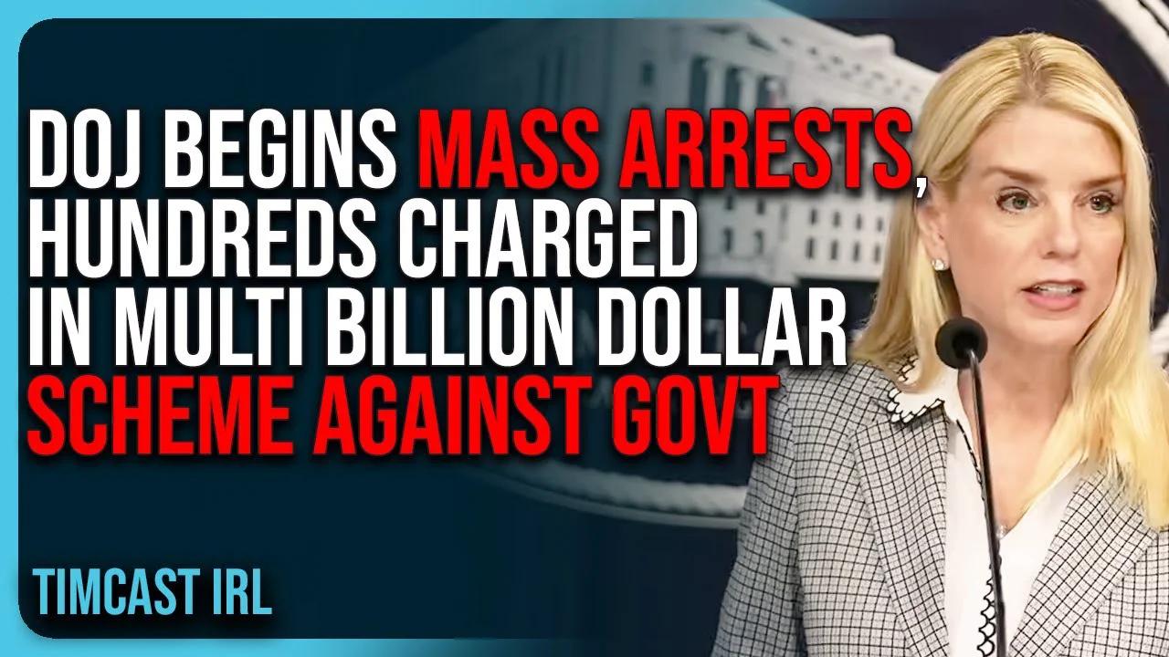 DOJ Begins MASS ARRESTS, Hundreds CHARGED In Multi Billion Dollar ...