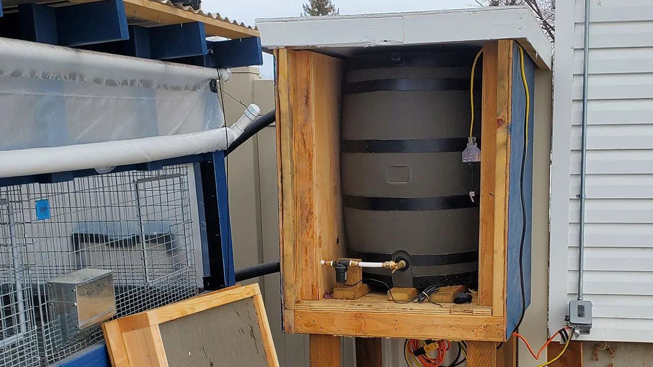 Part 1 - Ultimate Winter Automatic Watering System - Chickens - Quail ...