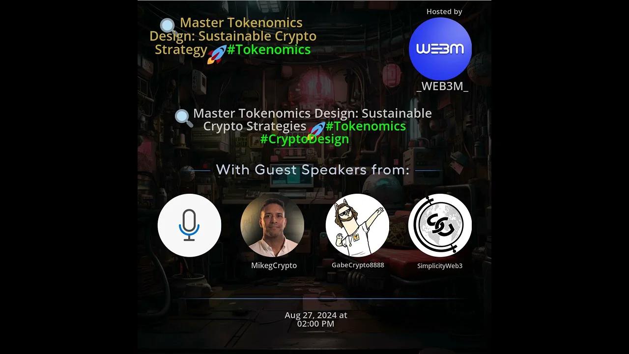 Master Tokenomics Design: Sustainable Crypto Strategy #Tokenomics